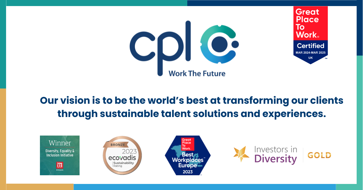 Cpl UK Healthcare, Life Sciences, and Technology Recruitment · CPL UK